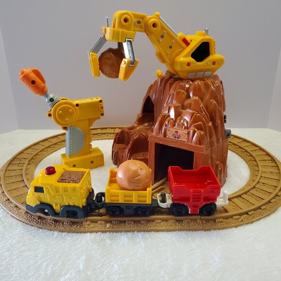 Fisher-Price | Toys | Geotrax Mountain Blast Mine Construction Set With ...